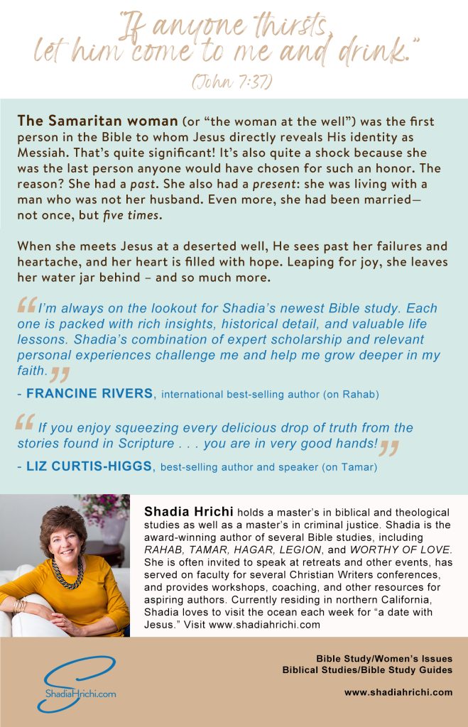 Thirst No More Bible Study – PDF | Shadia Hrichi